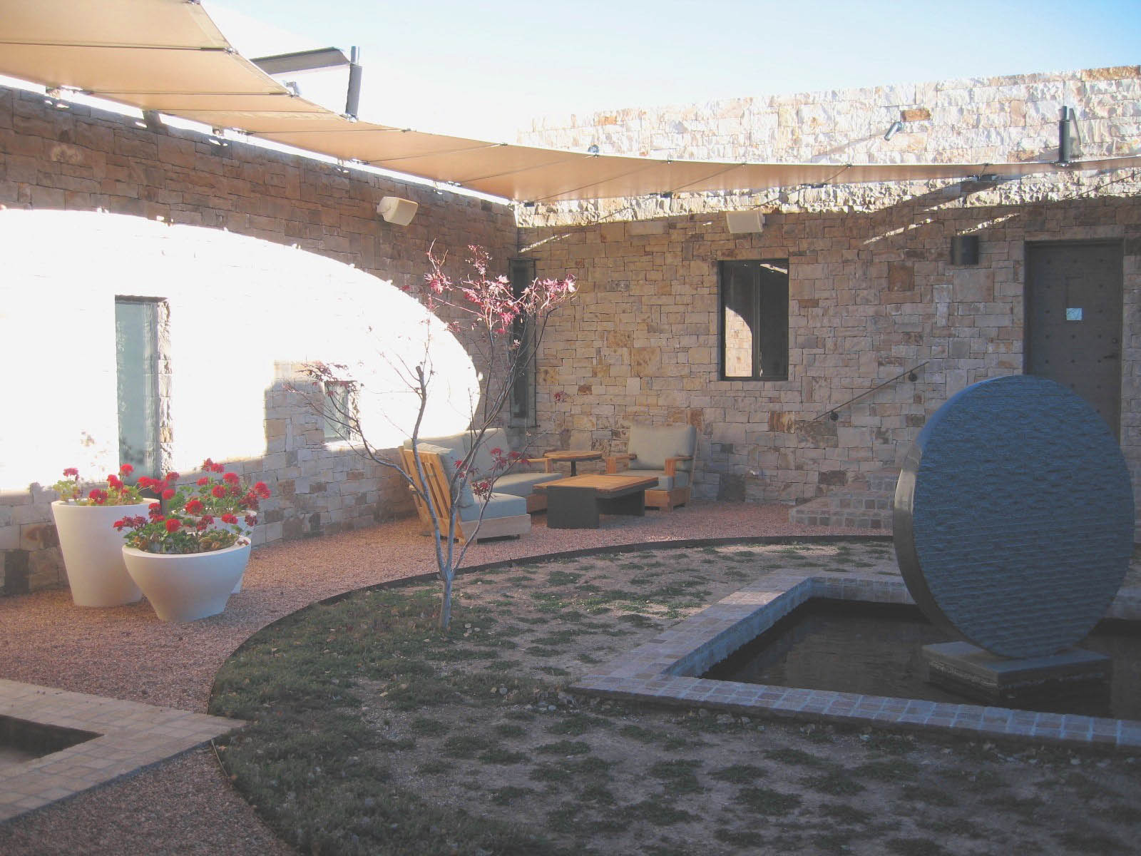 Shade structure foundations - Fabric Architecture Magazine