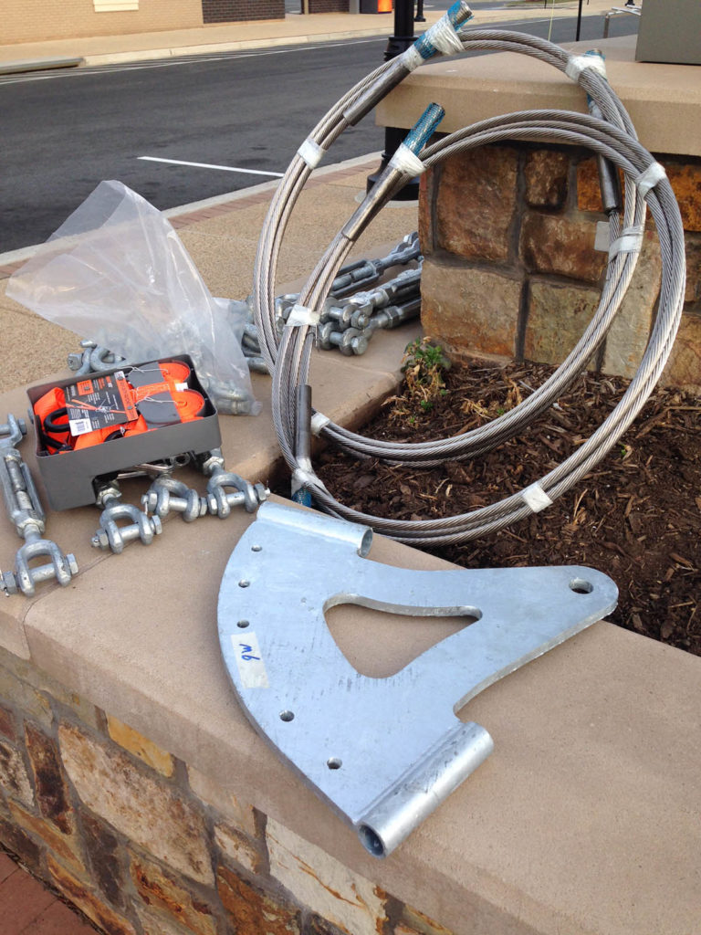 Shade structure foundations - Fabric Architecture Magazine