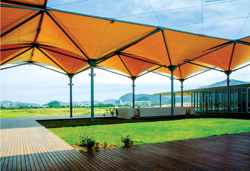 Integrating fabric inside and out - Fabric Architecture Magazine