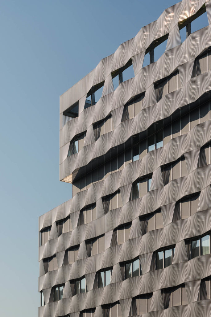 Parisian building features advanced shading - Fabric Architecture Magazine