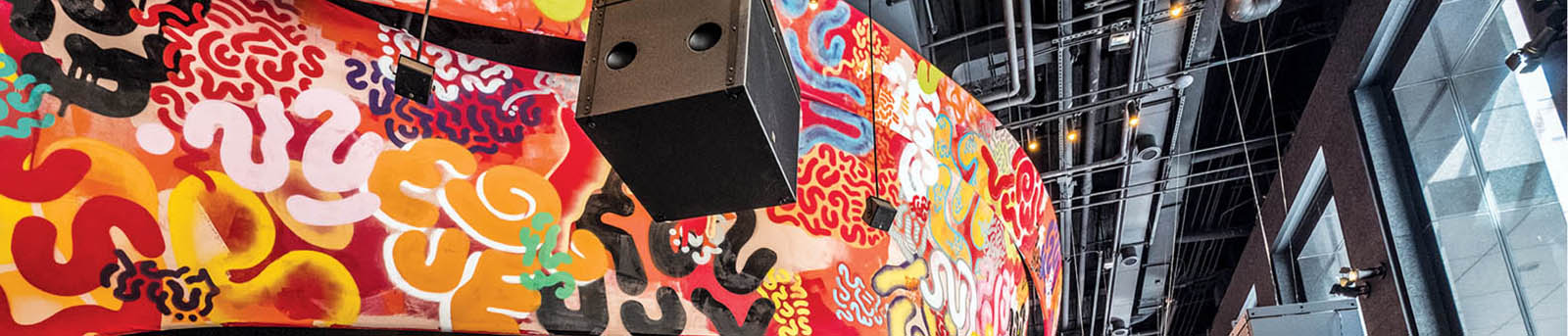 Fun and funky fabric murals - Fabric Architecture Magazine